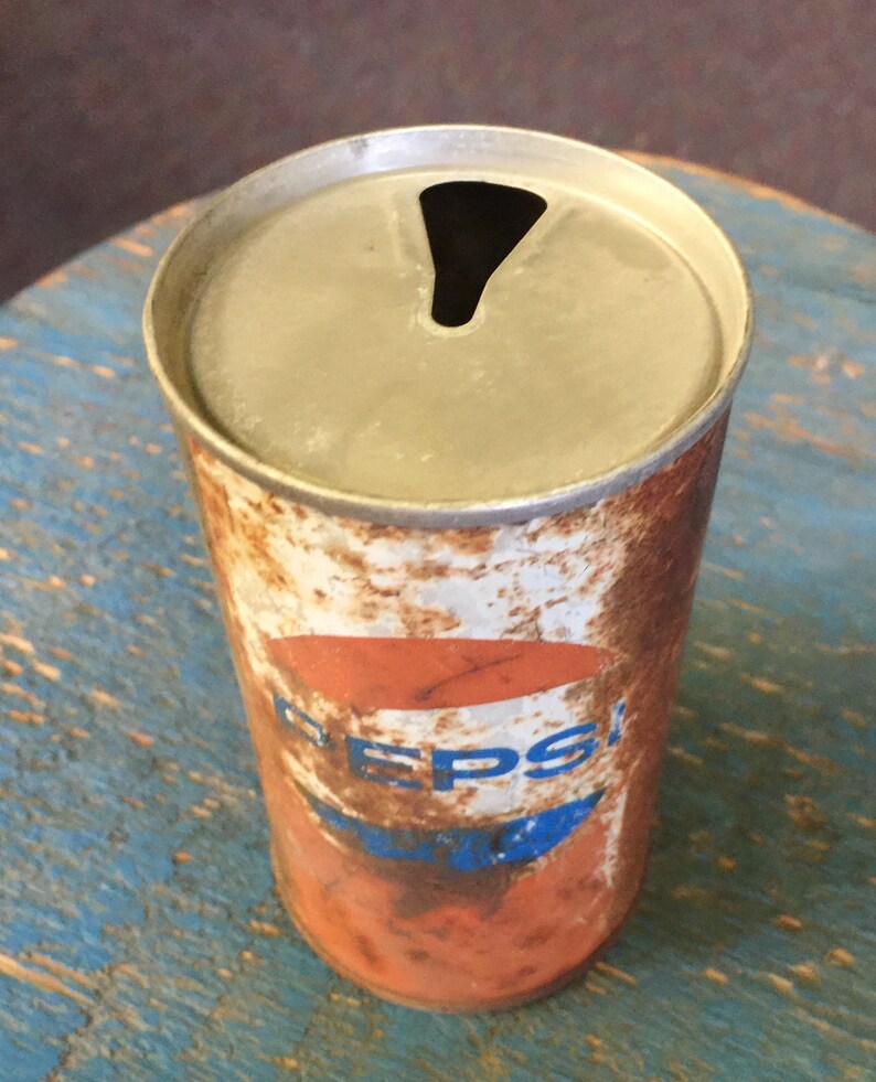 Vintage Pepsi Can 5" Tall - Etsy