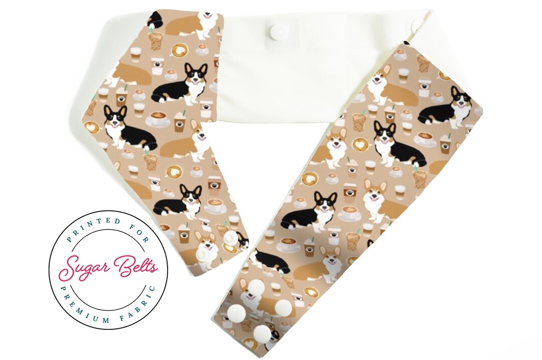 Corgis & Coffee Insulin Pump Belt, Pump Band - Etsy