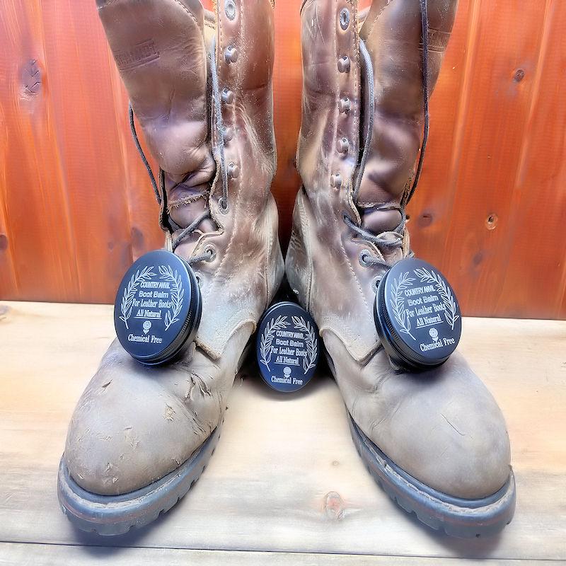 Leather Boot Balm - Natural Handmade Boot Conditioner - Etsy