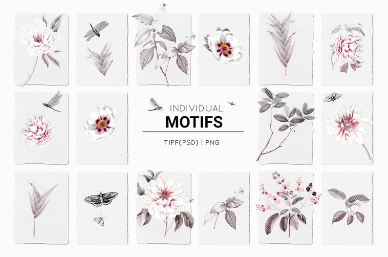 La Fleur, Bold and Luxurious Print Designs - Etsy