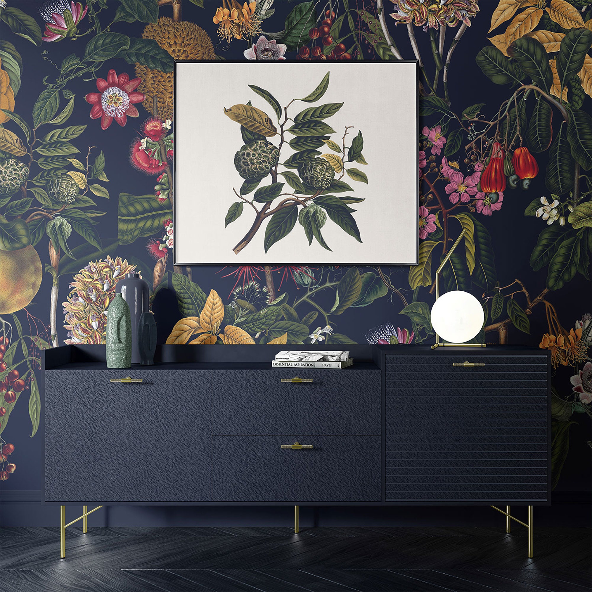 Exótica, High End Luxurious Pattern Design With Exotic Flowers and ...