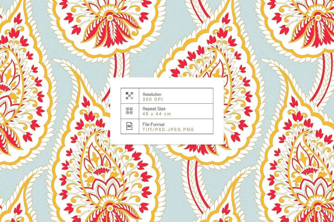 Ornate Paisley Print Patterns! - Etsy