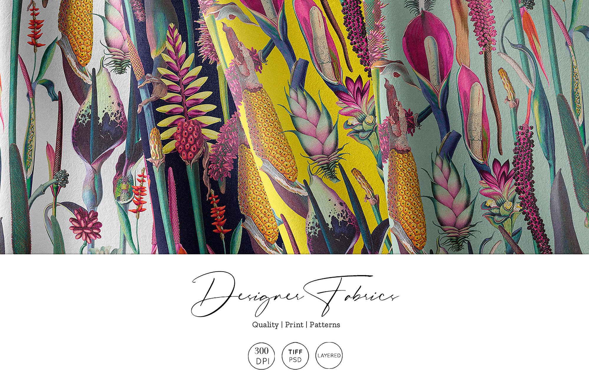 Montage, Luxury Exotic Print Patterns - Etsy