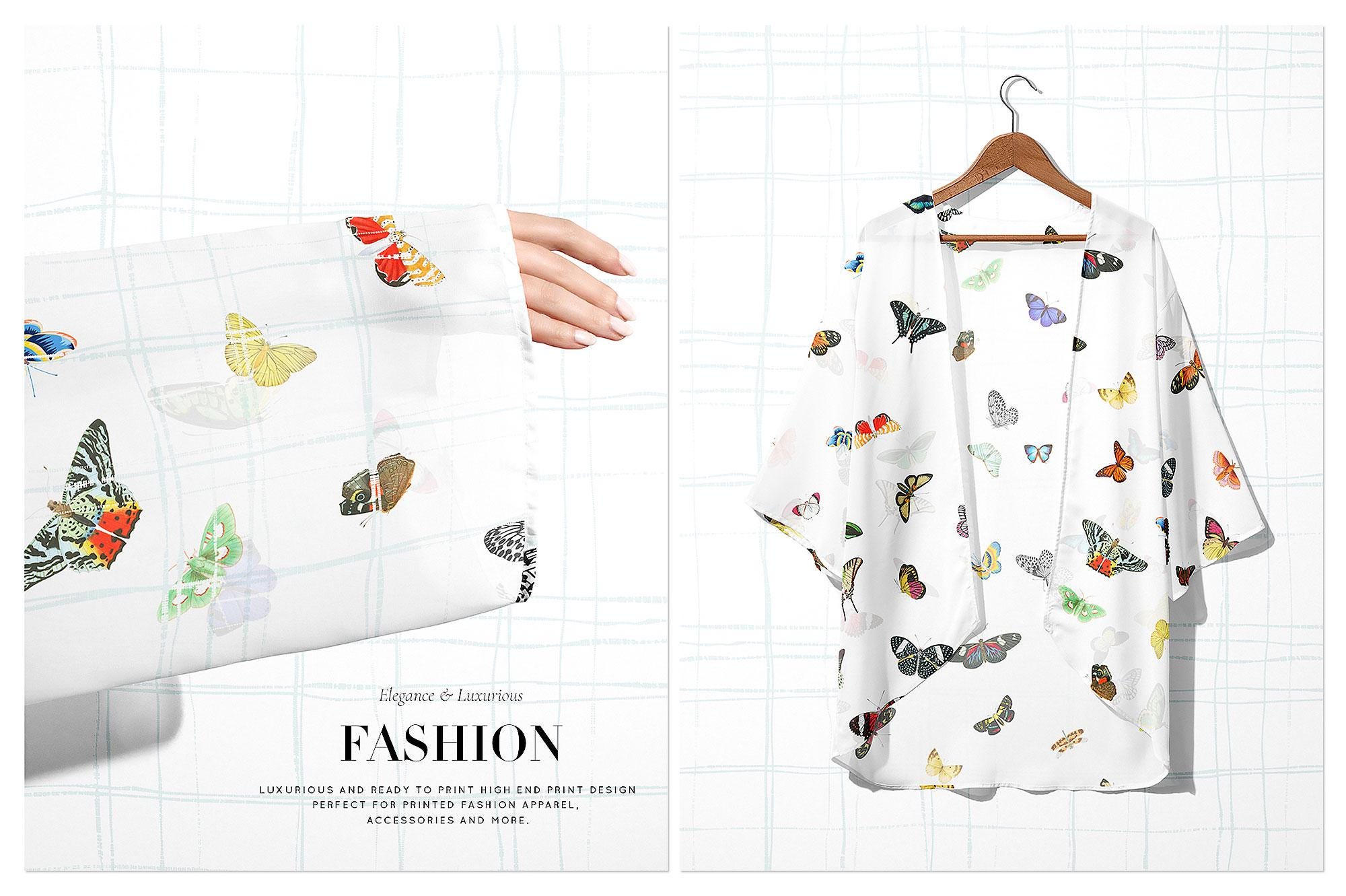 Mariposa, Butterfly Seamless Prints & Motifs - Etsy