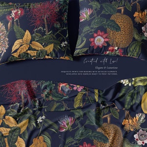 Exótica, High End Luxurious Pattern Design With Exotic Flowers and ...
