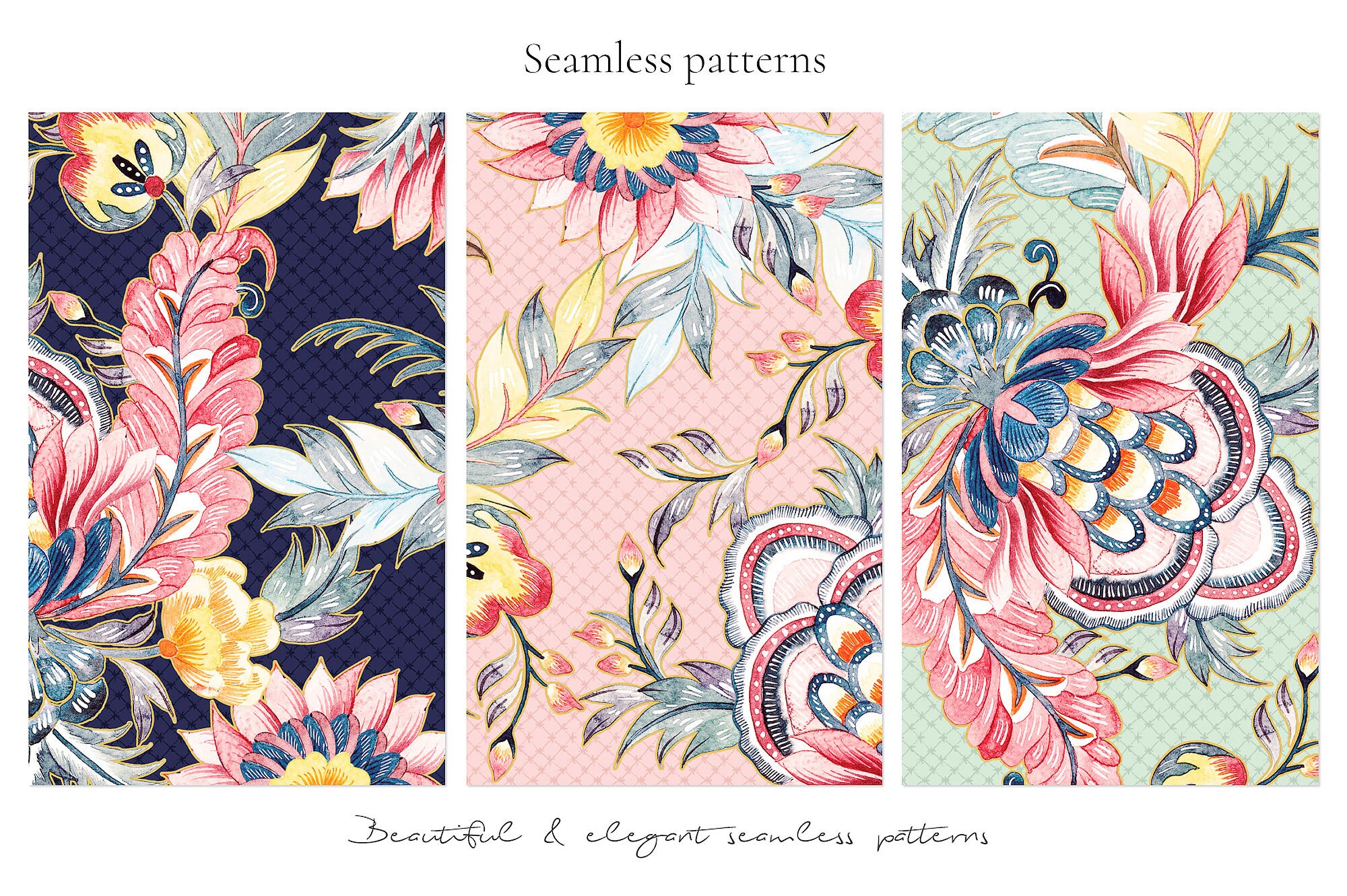 Calico, Hand Painted Indian Prints - Etsy