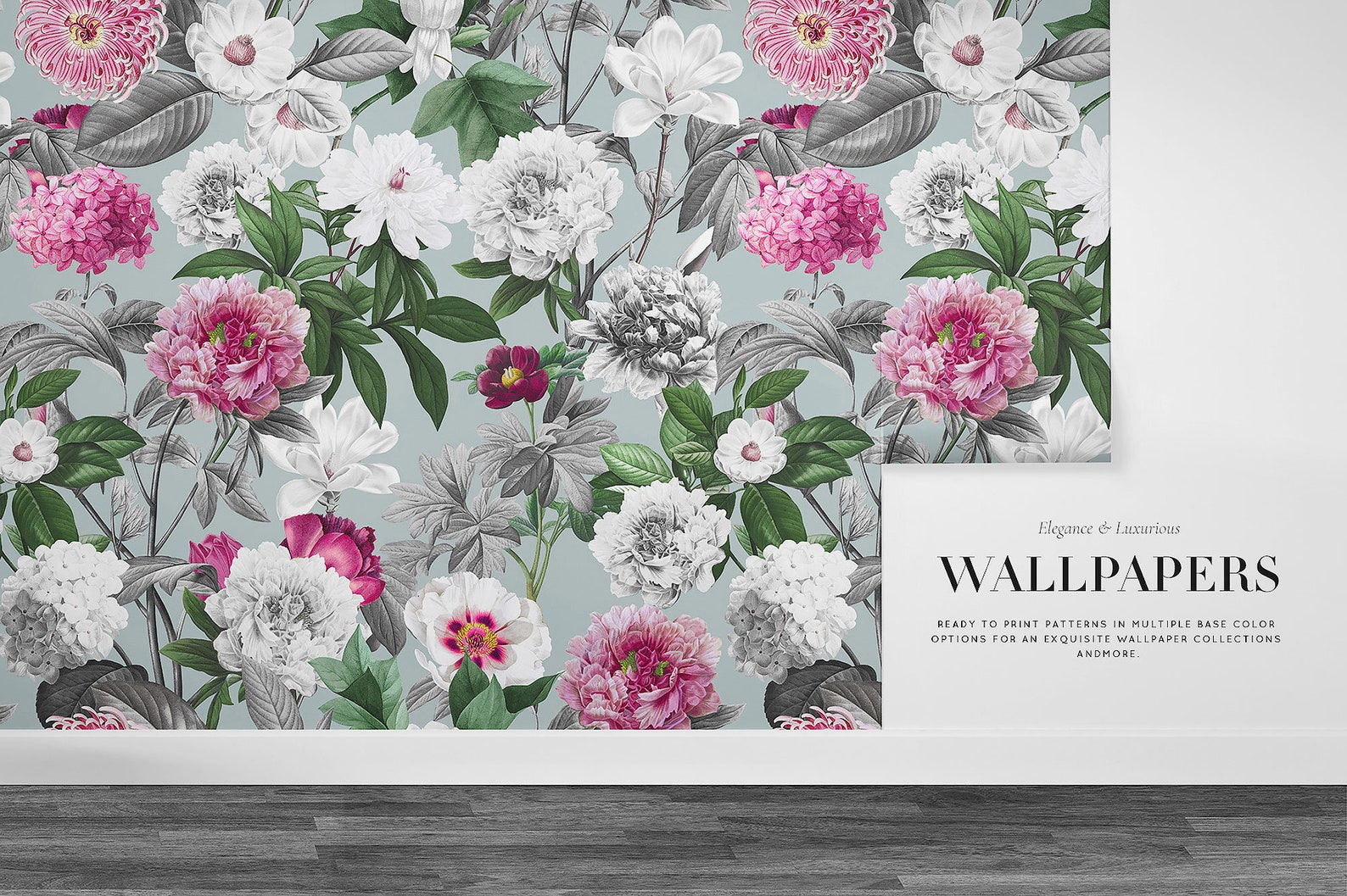 Bold Florals Surface Pattern Design for Spring Summer! - Etsy
