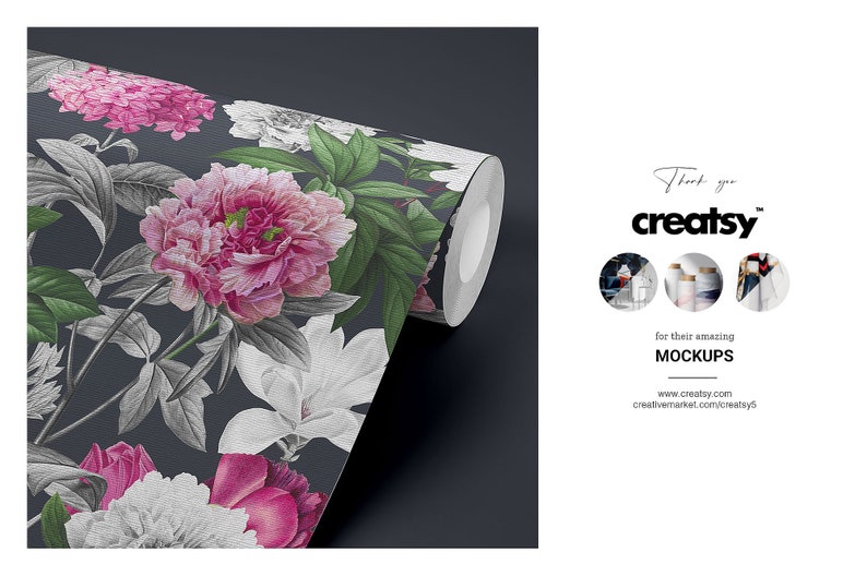 Bold Florals Surface Pattern Design for Spring Summer! - Etsy