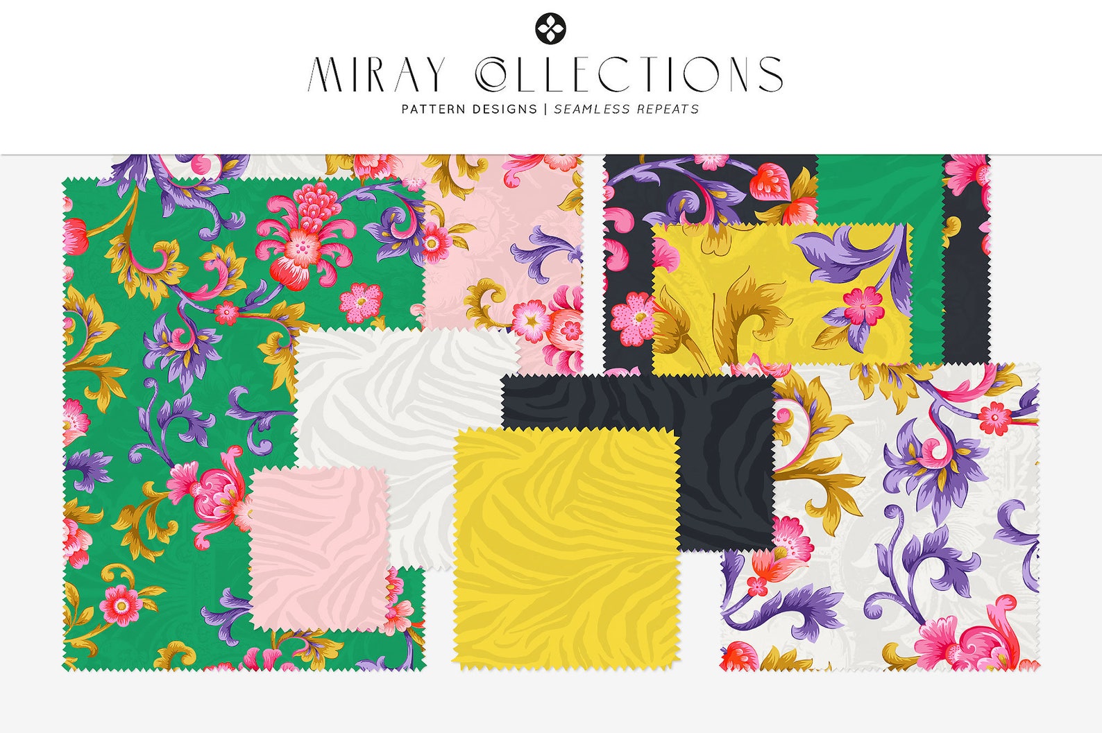 Miray, Bold Floral Print Pattern Designs! - Etsy