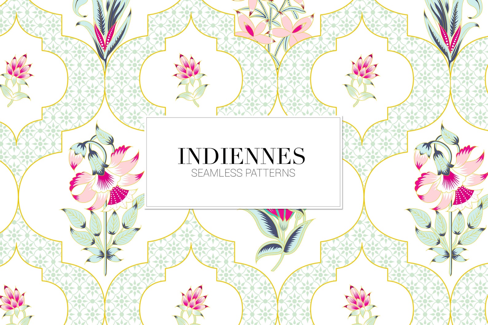Indiennes, Exquisite Traditional Indian Buti Patterns and Motifs in ...