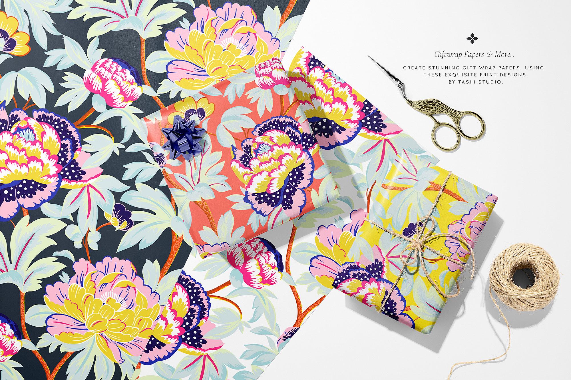 Radiant Petals, Luxury Floral Print Designs! - Etsy