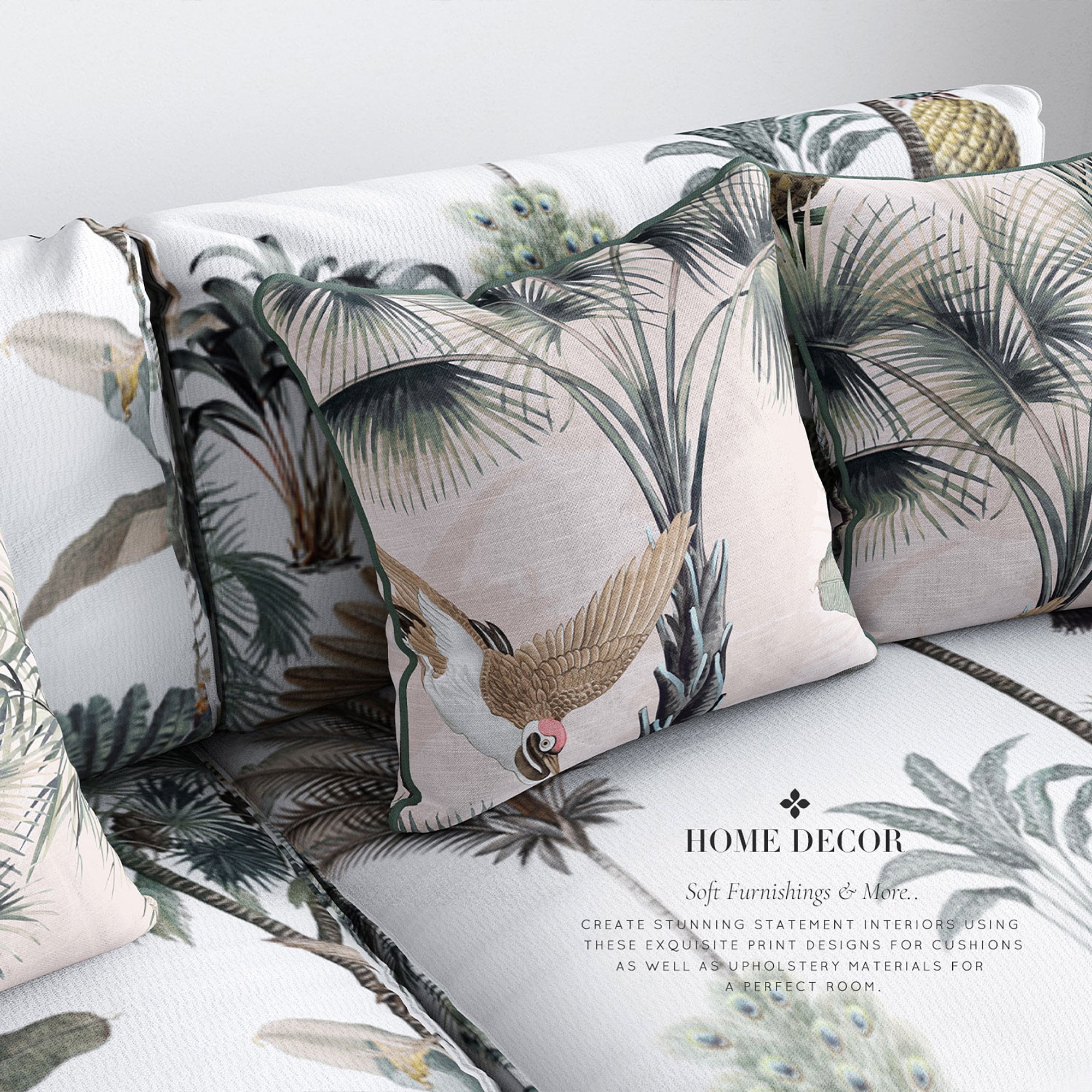 Exotic Tropical Print Pattern Surface Pattern Design - Etsy