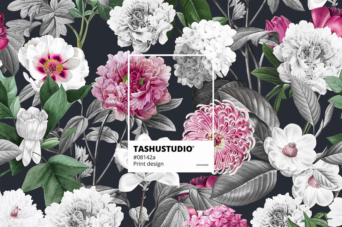 Bold Florals Surface Pattern Design for Spring Summer! - Etsy