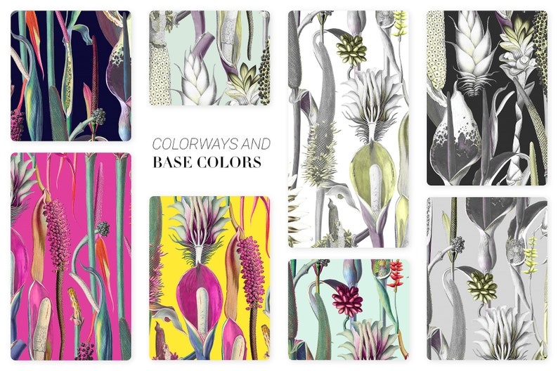 Montage, Luxury Exotic Print Patterns - Etsy