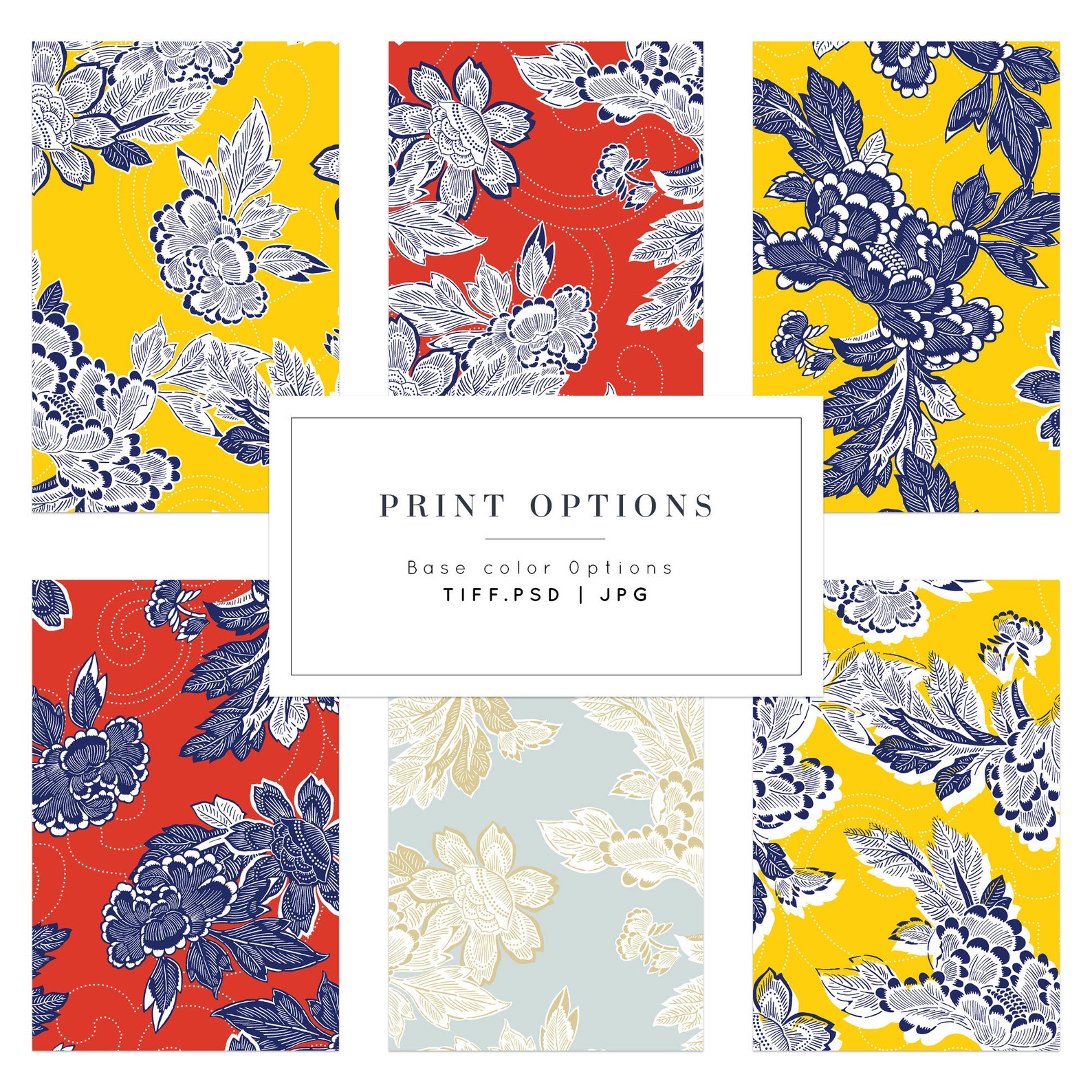 Katazome, Exquisite Japanese Resist Dye Inspired Print Patterns! - Etsy