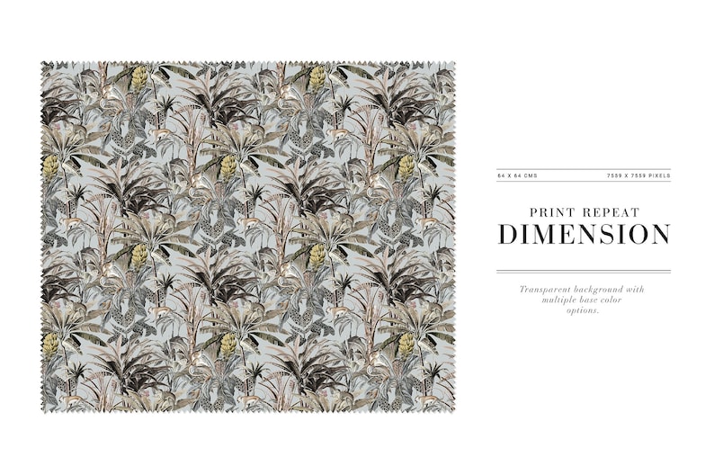 The Jungle Luxury Resort Print Patterns for High End Products! - Etsy