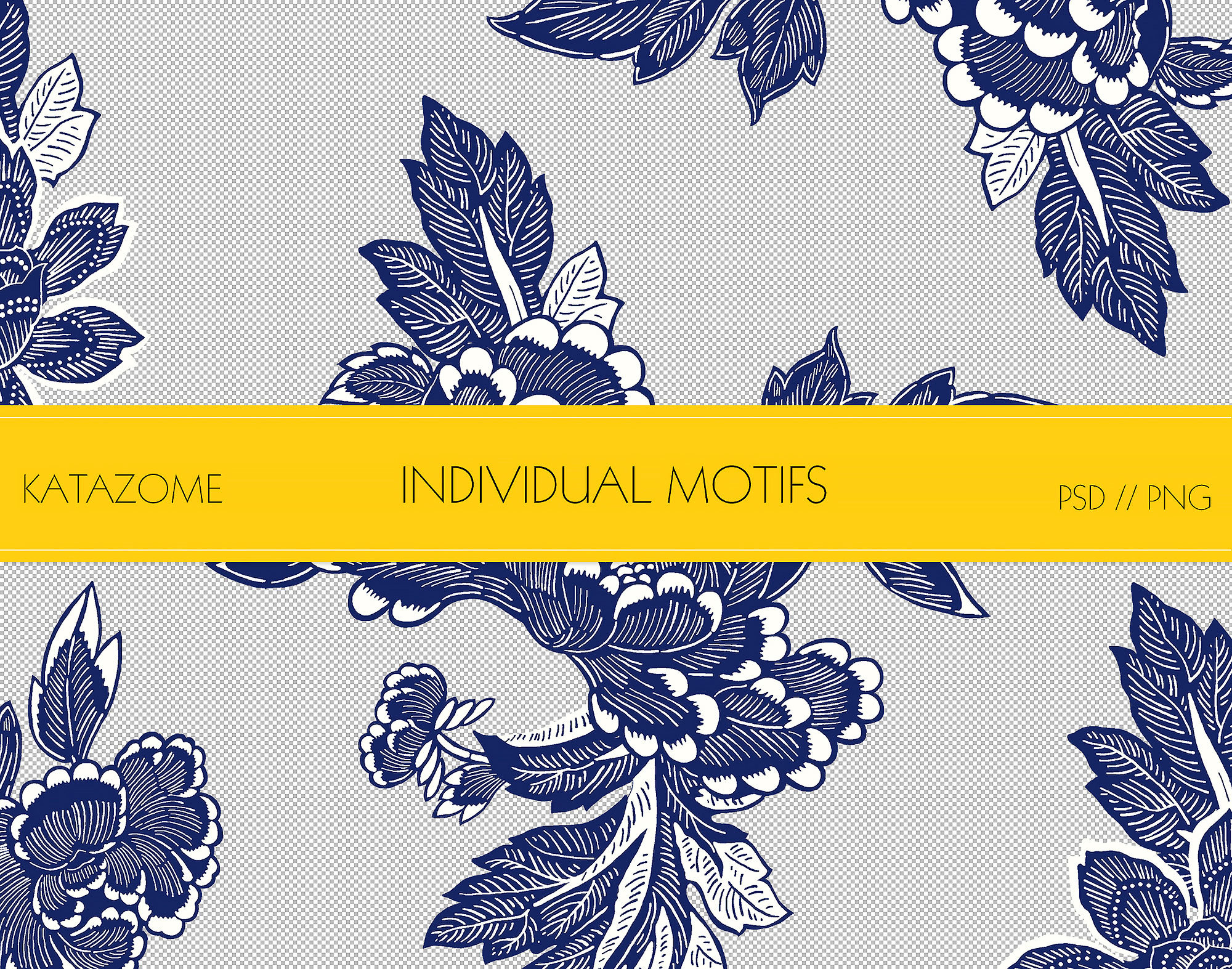 Katazome, Exquisite Japanese Resist Dye Inspired Print Patterns! - Etsy