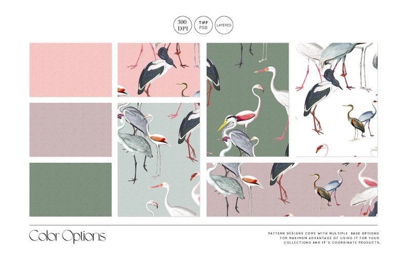 Luxe Glamour, an Exquisite Luxury Pattern Design - Etsy