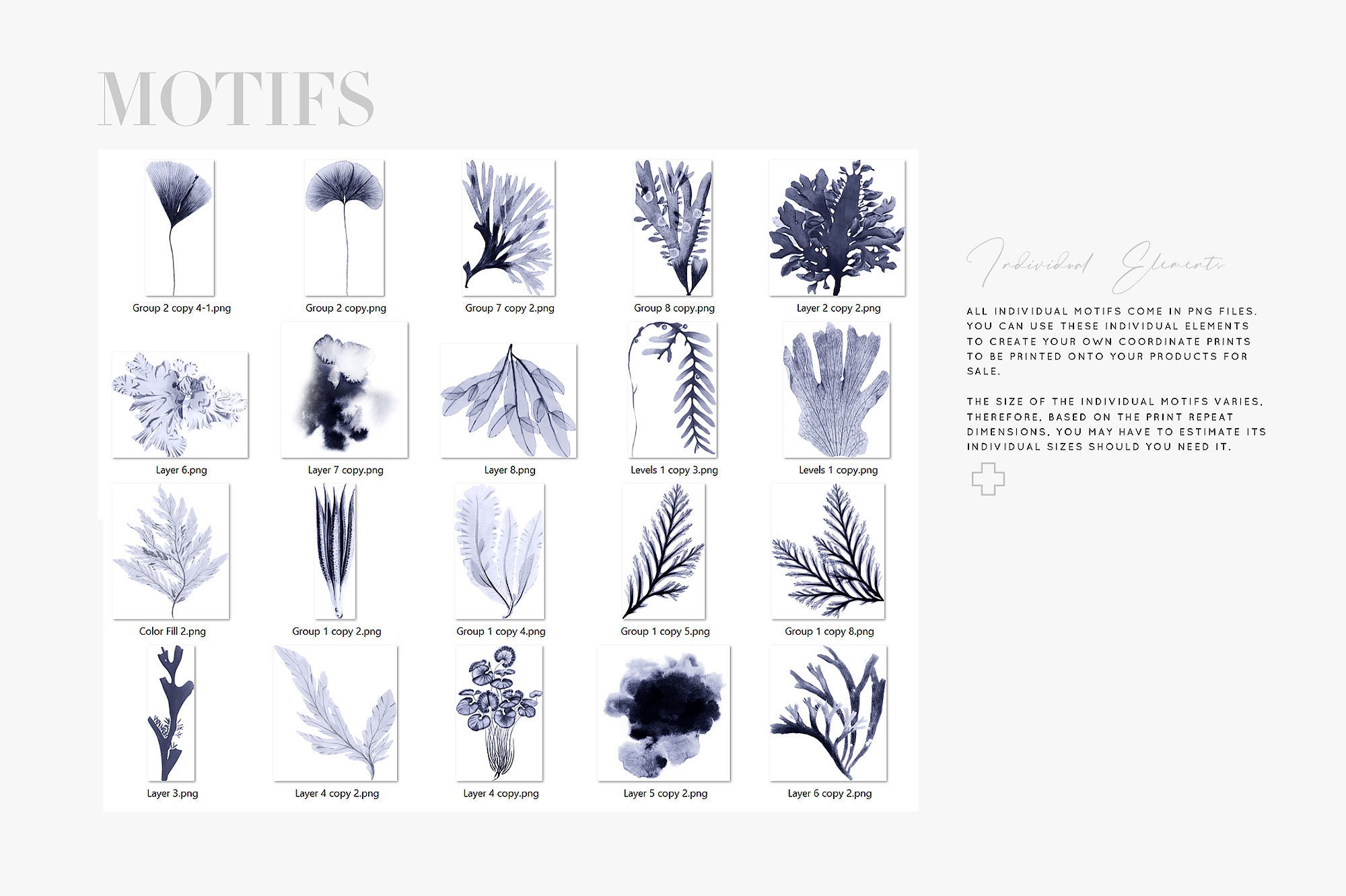 Marine, Aquatic Print Patterns - Etsy