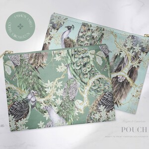 Kujaku, Hand Painted Watercolour Patterns - Etsy