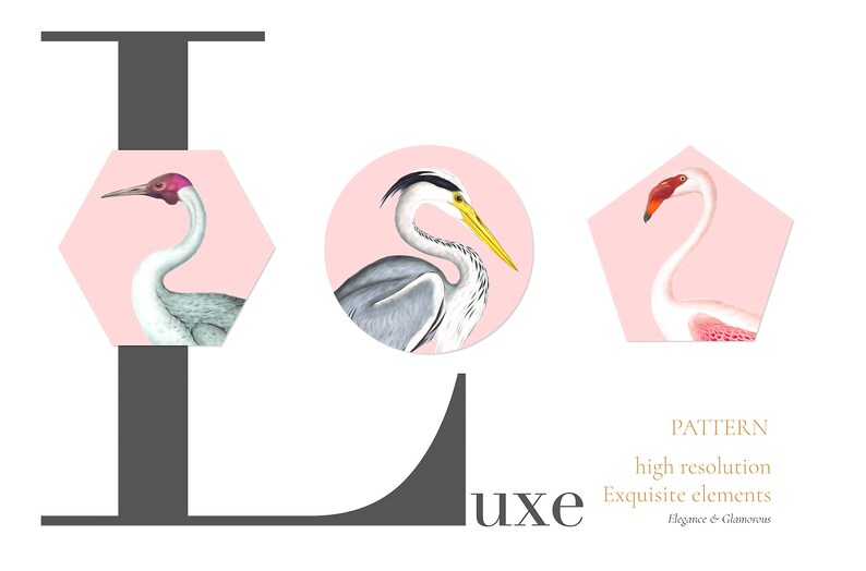 Luxe Glamour, an Exquisite Luxury Pattern Design - Etsy