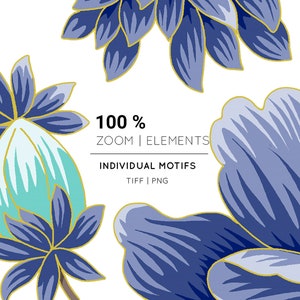 Hatsumo Oriental Luxury Print Patterns. - Etsy