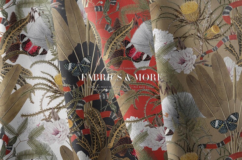 Luxtrop, Nuevo Luxury Tropical Prints. - Etsy