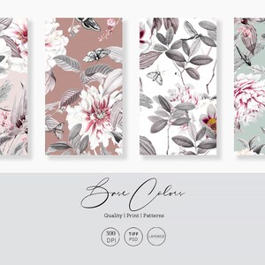 La Fleur, Bold and Luxurious Print Designs - Etsy