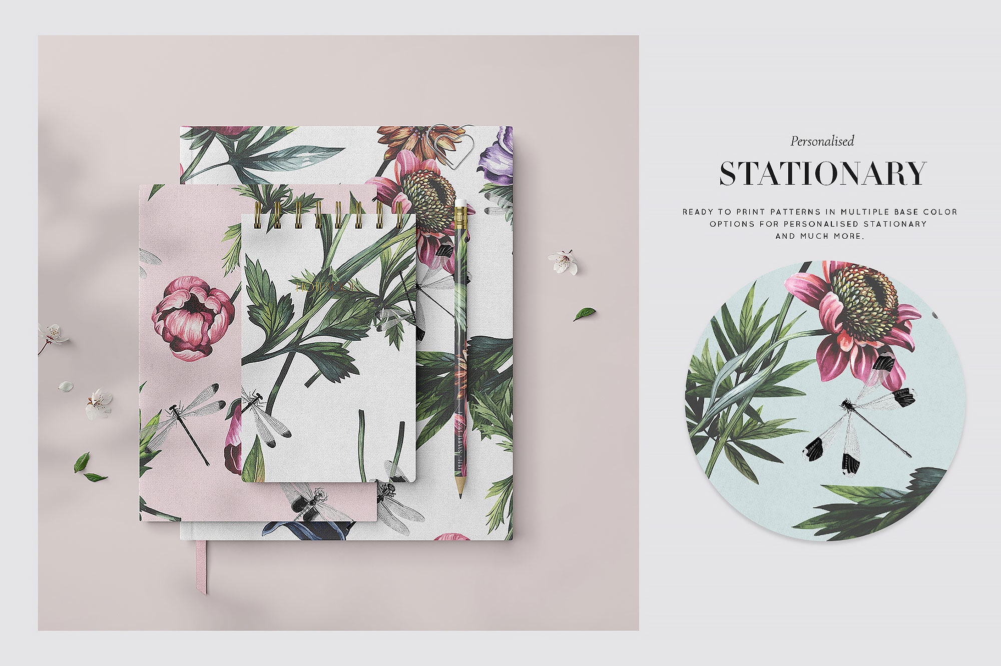 Flores De Lirios! Watercolour Pattern Designs - Etsy
