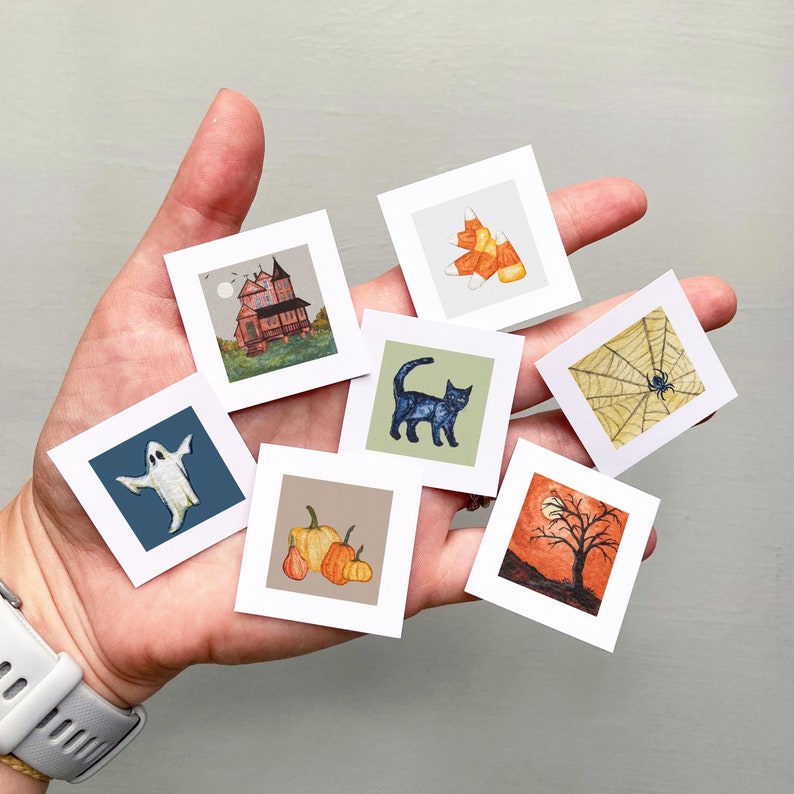 Mini 1 Haunted House Halloween Spooky Witchy Autumn Fall - Etsy