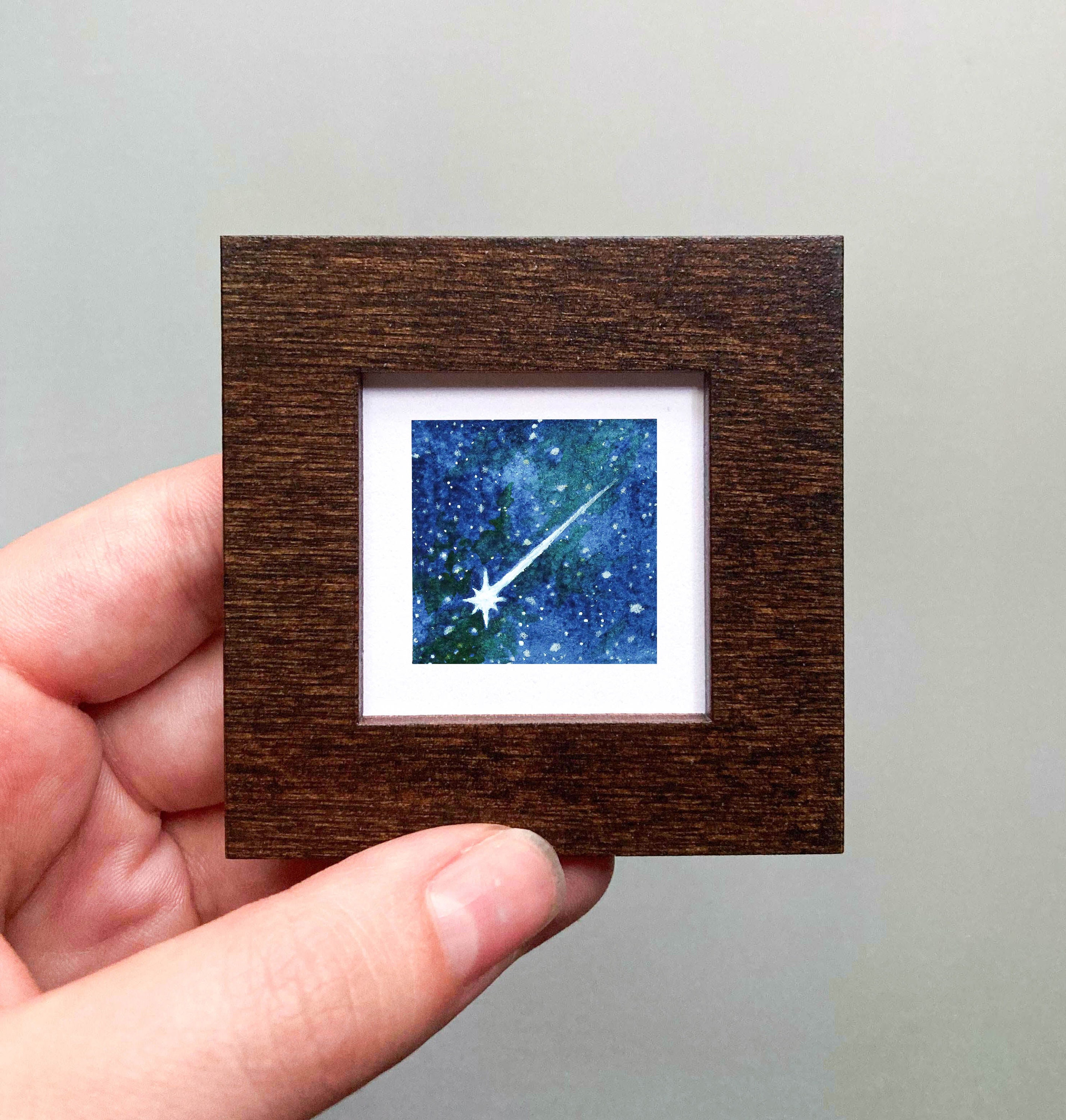 Mini 1 Shooting Star Milky Way Galaxy Stars Tiny | Etsy