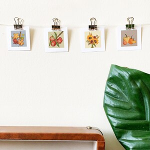 Mini 1 Red Barn Autumn Farm Fall Orchard Print Tiny - Etsy