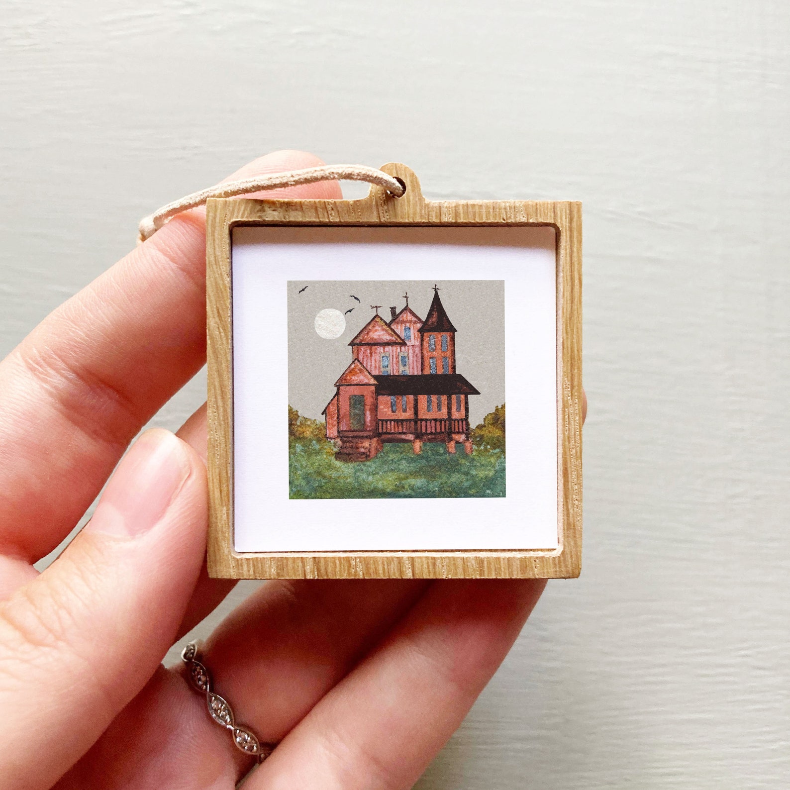 Mini 1 Haunted House Halloween Spooky Witchy Autumn Fall - Etsy