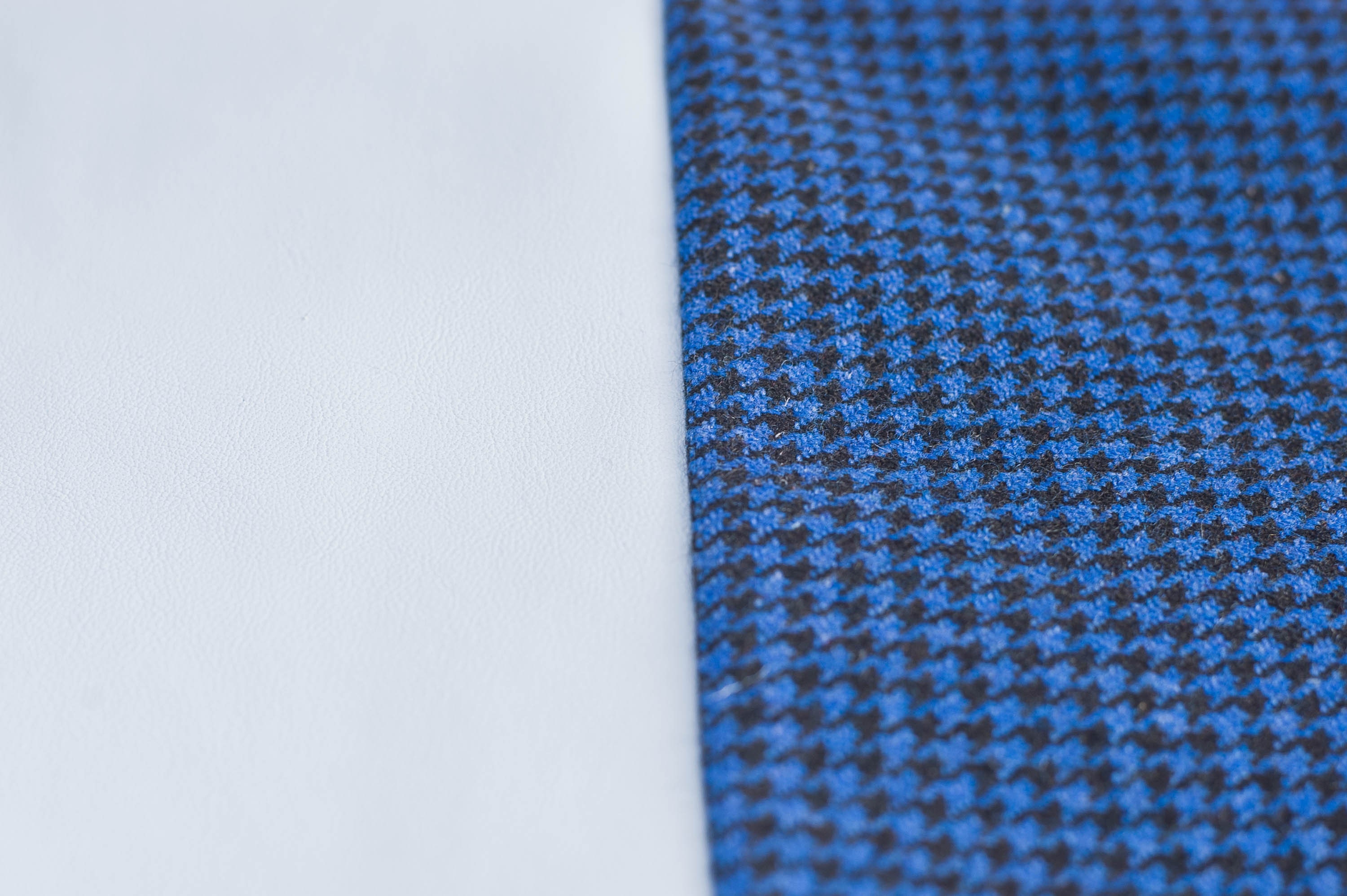 Blue Faux Leather Shopping Tote Bag With Lining and Inside - Etsy