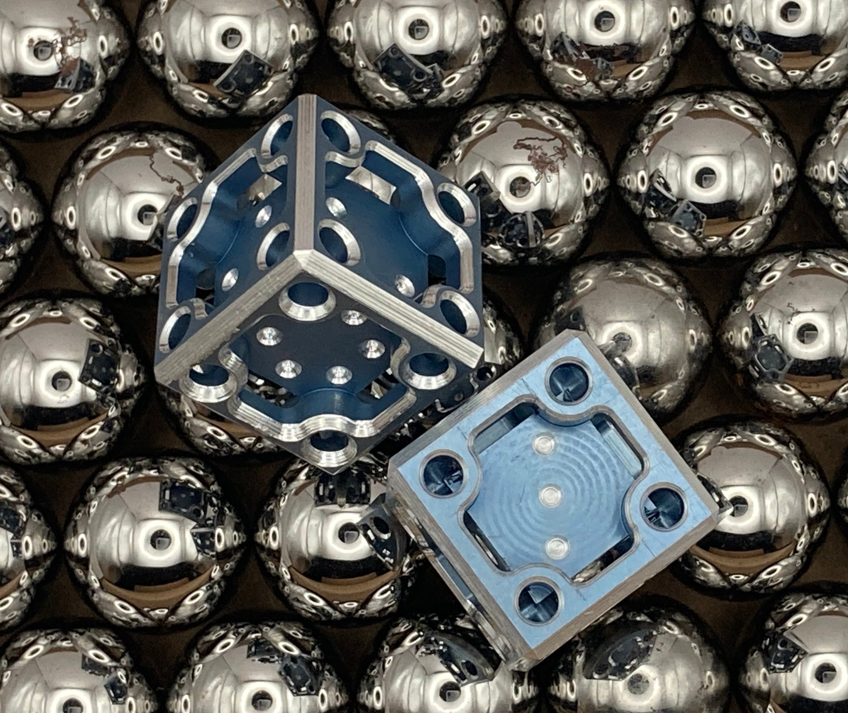 Tactical Dice CNC D6 Brass and Aluminum - Etsy