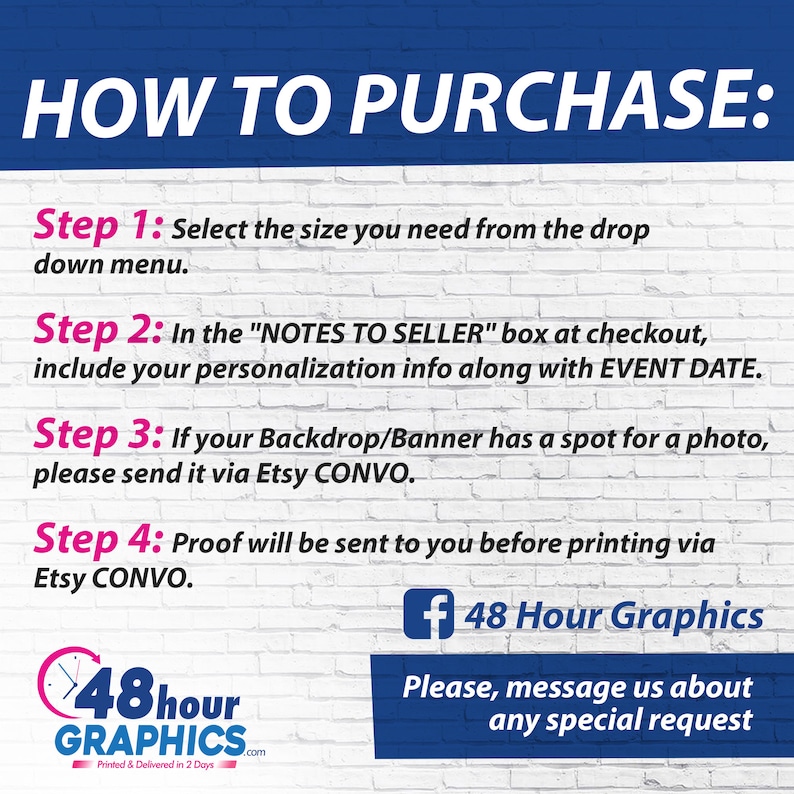 Custom Vinyl Banners // Fast Free Overnight Shipping // Next - Etsy
