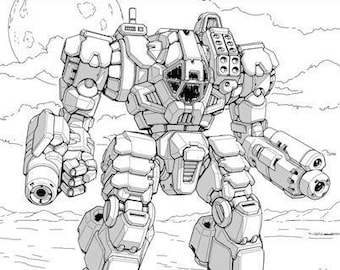 Archer Arc-1a, Alternate Battletech Mechwarrior Miniature WITH BASE - Etsy