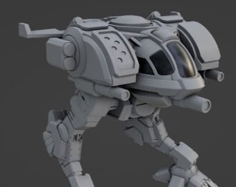 Crossbow, Alternate Battletech Mechwarrior Miniature WITH BASE - Etsy