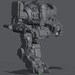 Caesar, Alternate Battletech Mechwarrior Miniature WITH BASE - Etsy
