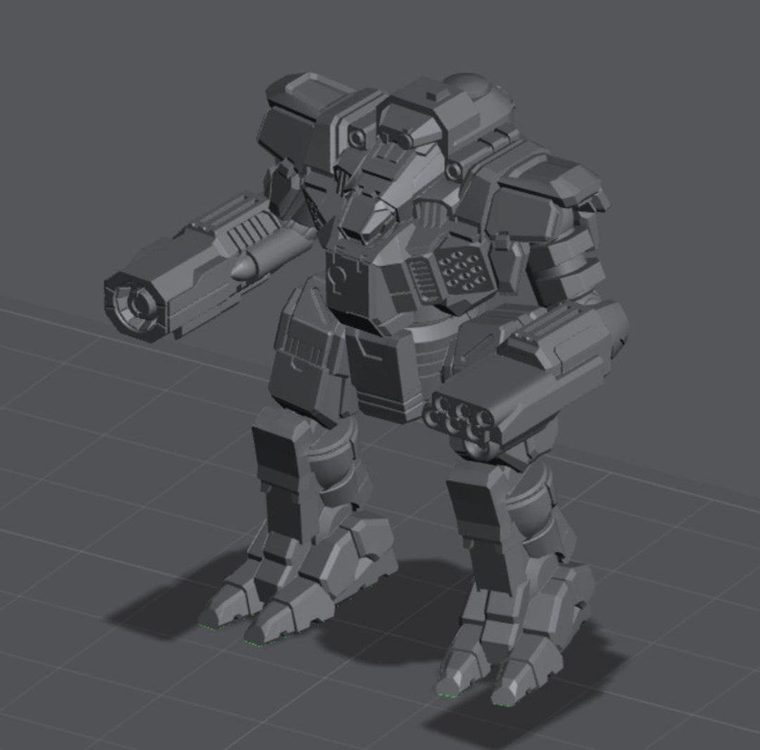 Kingfisher, Alternate Battletech Mechwarrior Miniature WITH BASE - Etsy