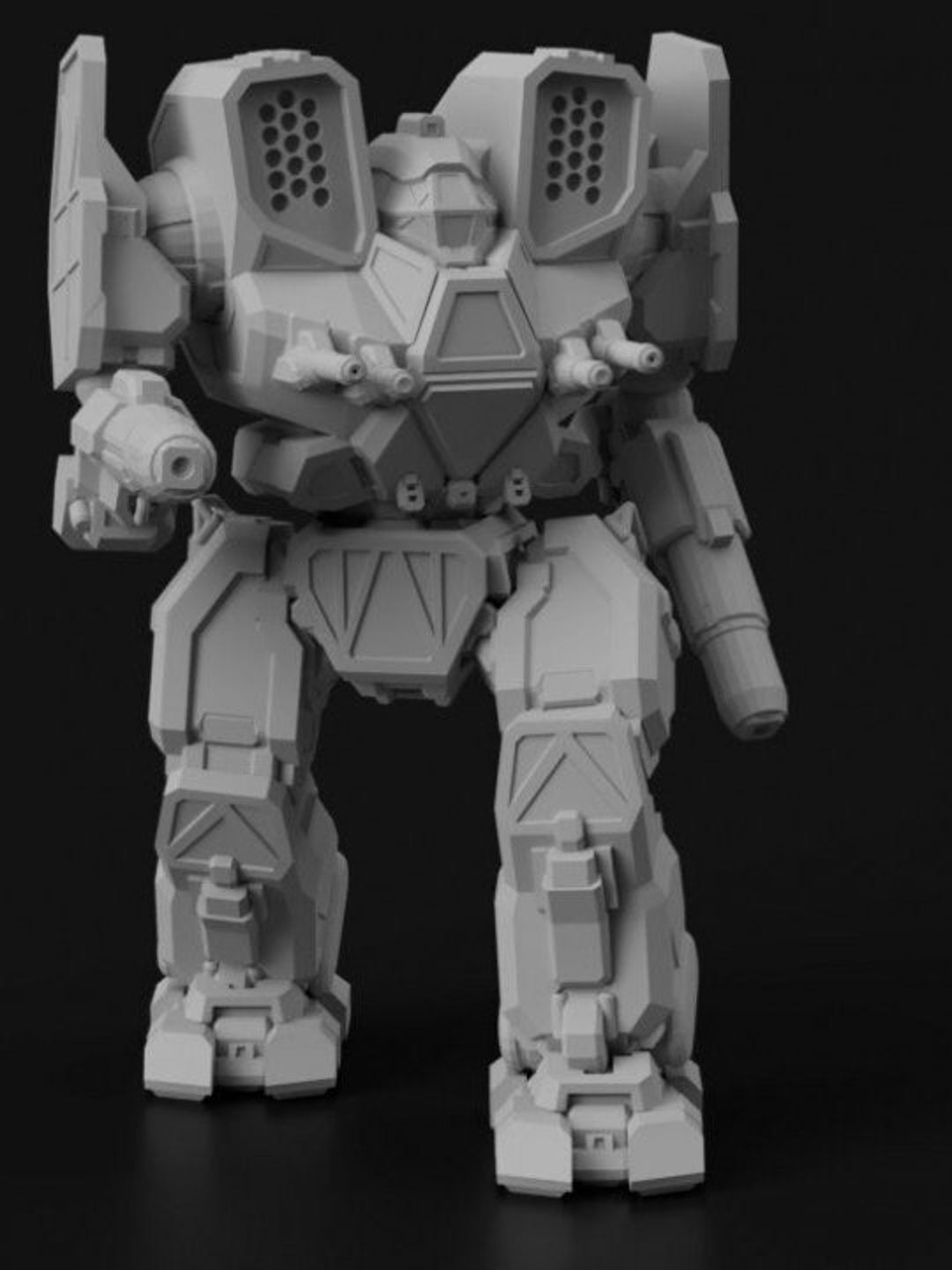 Mauler MAL-1R Alternate Battletech Mechwarrior Miniature WITH - Etsy