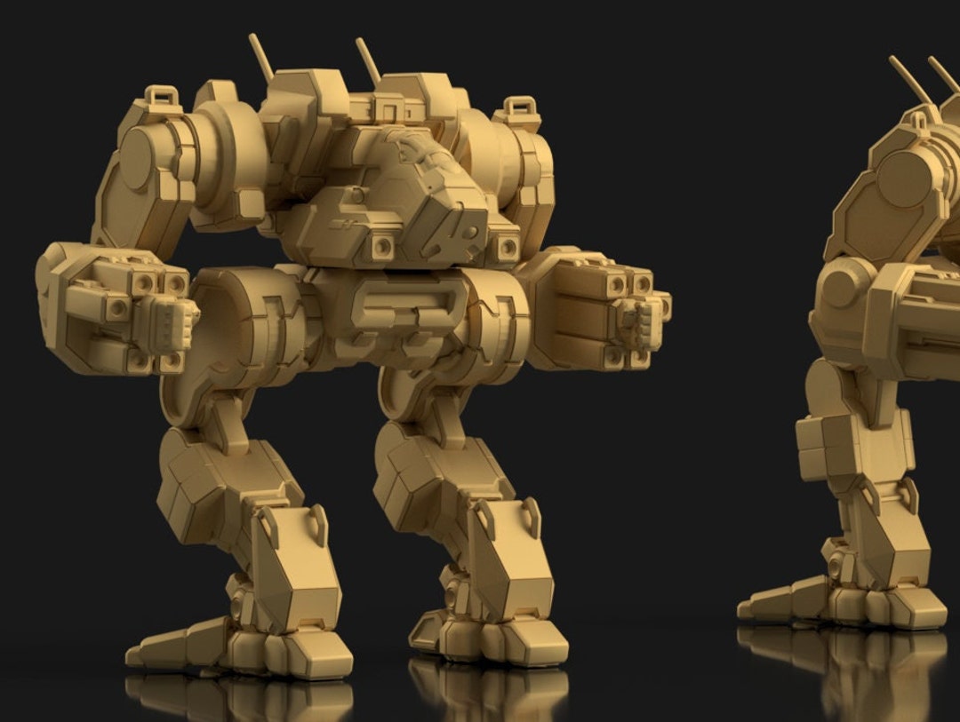 Black Hawk-ku, Alternate Battletech Mechwarrior Miniature WITH BASE - Etsy