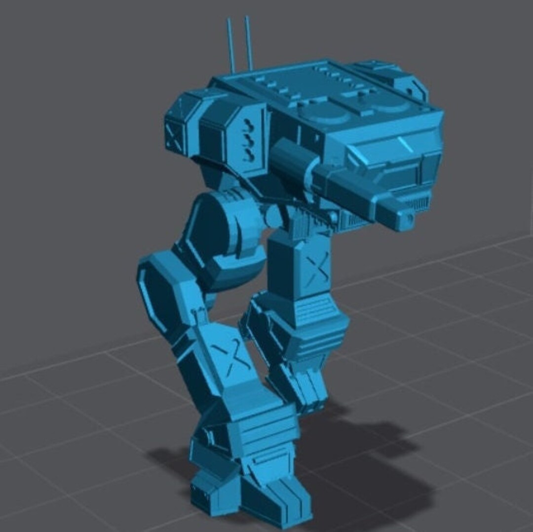 Strider SR1-O, Alternate Battletech Mechwarrior Miniature WITH BASE - Etsy