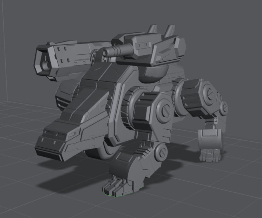 Barghest, Alternate Battletech Mechwarrior Miniature WITH BASE - Etsy