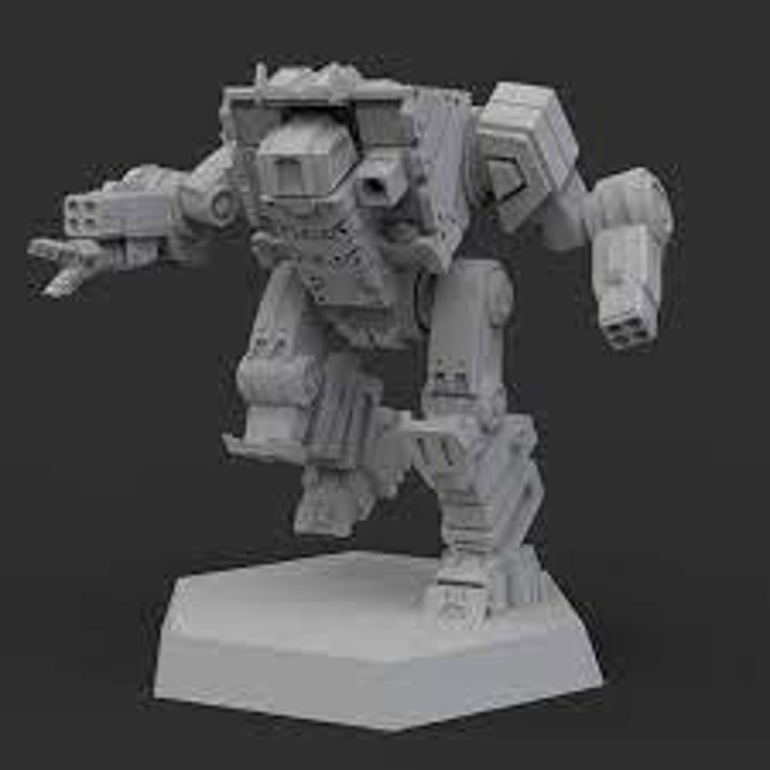 Phantom, Alternate Battletech Mechwarrior Miniature WITH BASE - Etsy