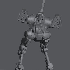 Locust IIC, Alternate Battletech Mechwarrior Miniature WITH BASE - Etsy