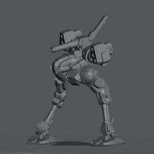 Locust IIC, Alternate Battletech Mechwarrior Miniature WITH BASE - Etsy