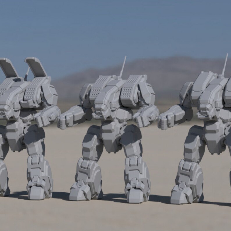 Archer Arc-1a Alternate Battletech Mechwarrior Miniature WITH - Etsy