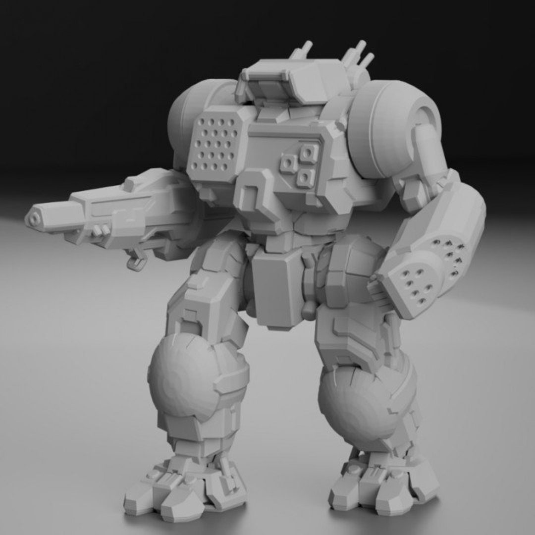 Highlander IIC, Alternate Battletech Mechwarrior Miniature WITH BASE - Etsy