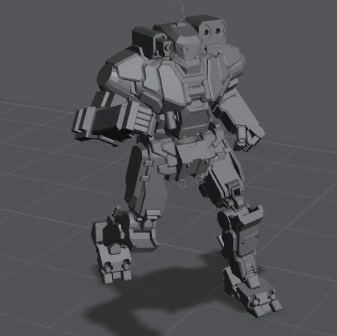 Fireball ALM-7D , Alternate Battletech Mechwarrior Miniature WITH BASE ...